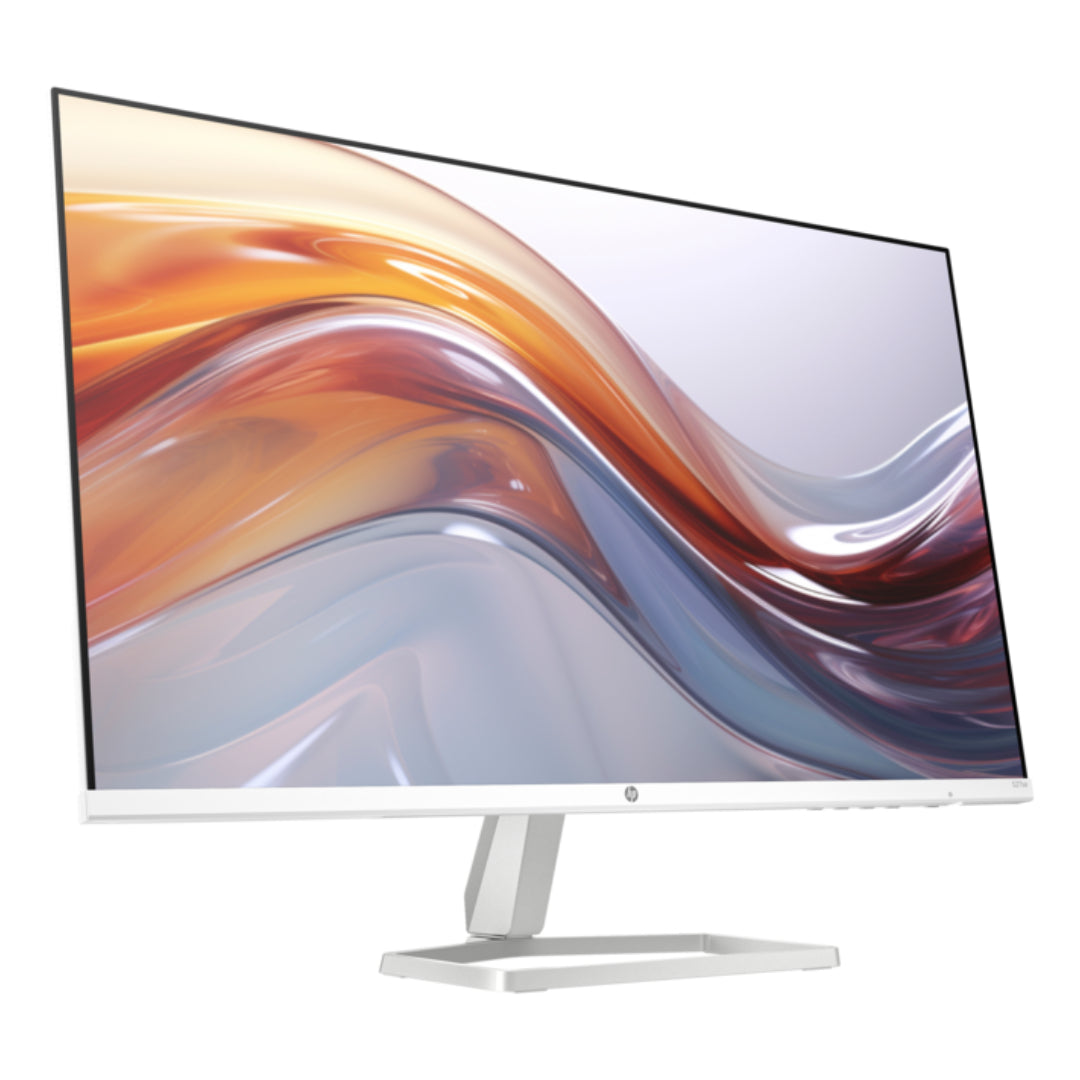 HP Series 5 27 Inch FHD Monitor with Speakers - White | 94F48AA – Heavins