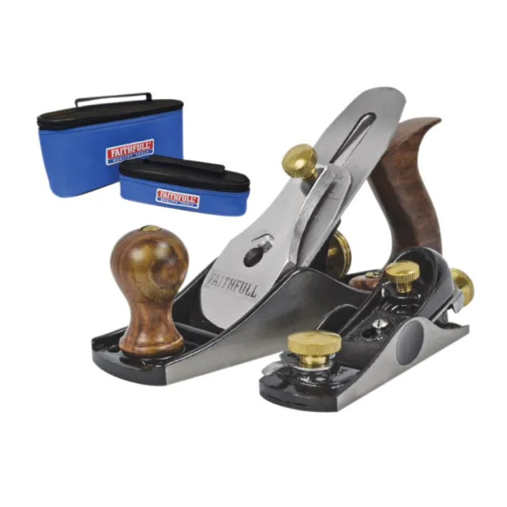 Faithfull FAIPLANE4AVB Smoothing and Block Hand Plane Set | XMS24PLANE ...