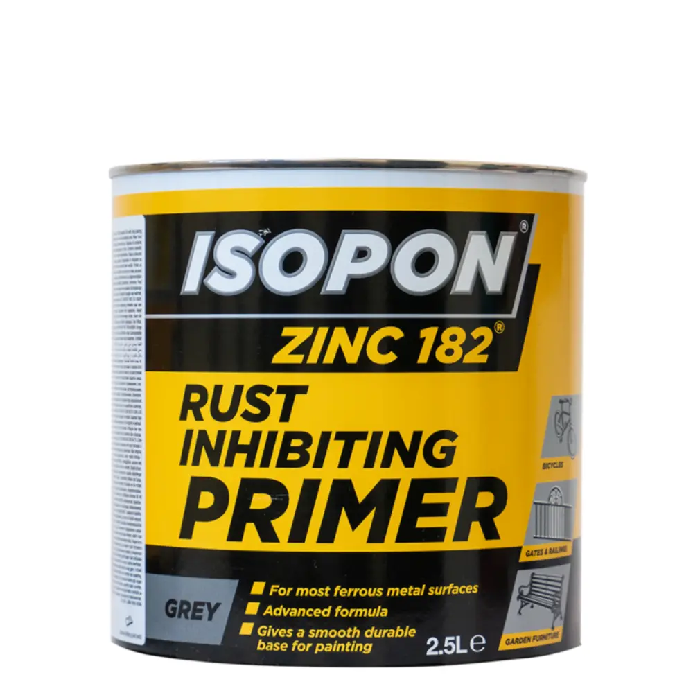 Davids Zinc 182 1 L Anti-Rust Exterior Primer - Grey | Heavins
