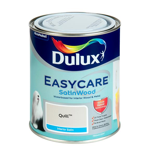 Dulux 750ml Easycare Satinwood - Quill | 5288617 – Heavins