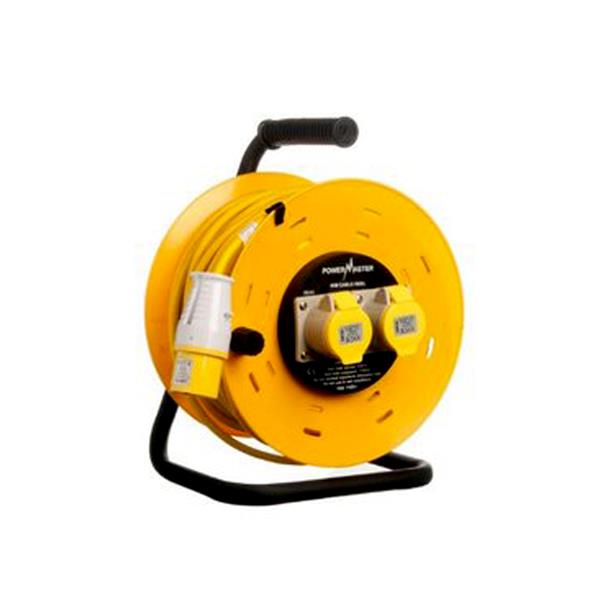 POWERMASTER 50 METRE 110V CABLE REEL | 1325-08 – Heavins