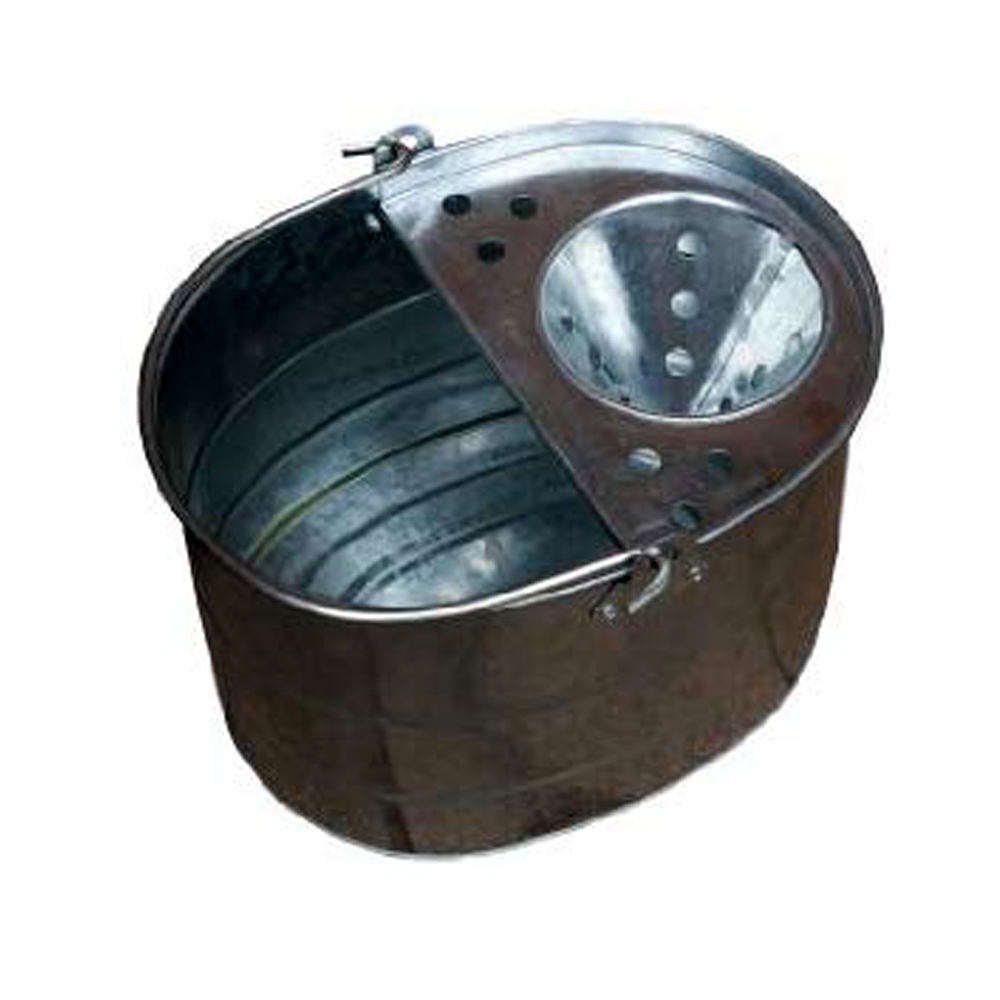 Traditional Galvanised Metal Mop Bucket - 10 LITRE – Heavins