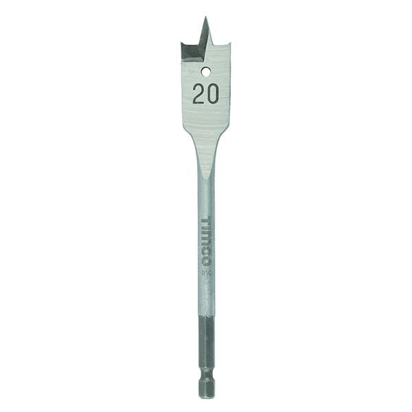 Timco Flat Wood Drill Bit 20mm X 152Mm | Fb20 – Heavins
