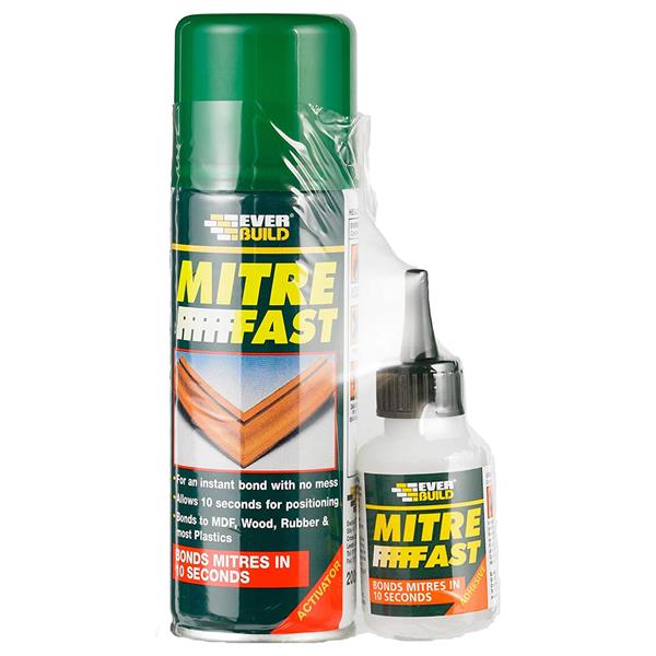 Everbuild Mitre Fast Bonding Glue Kit Standard | EVBMITRE1 – Heavins