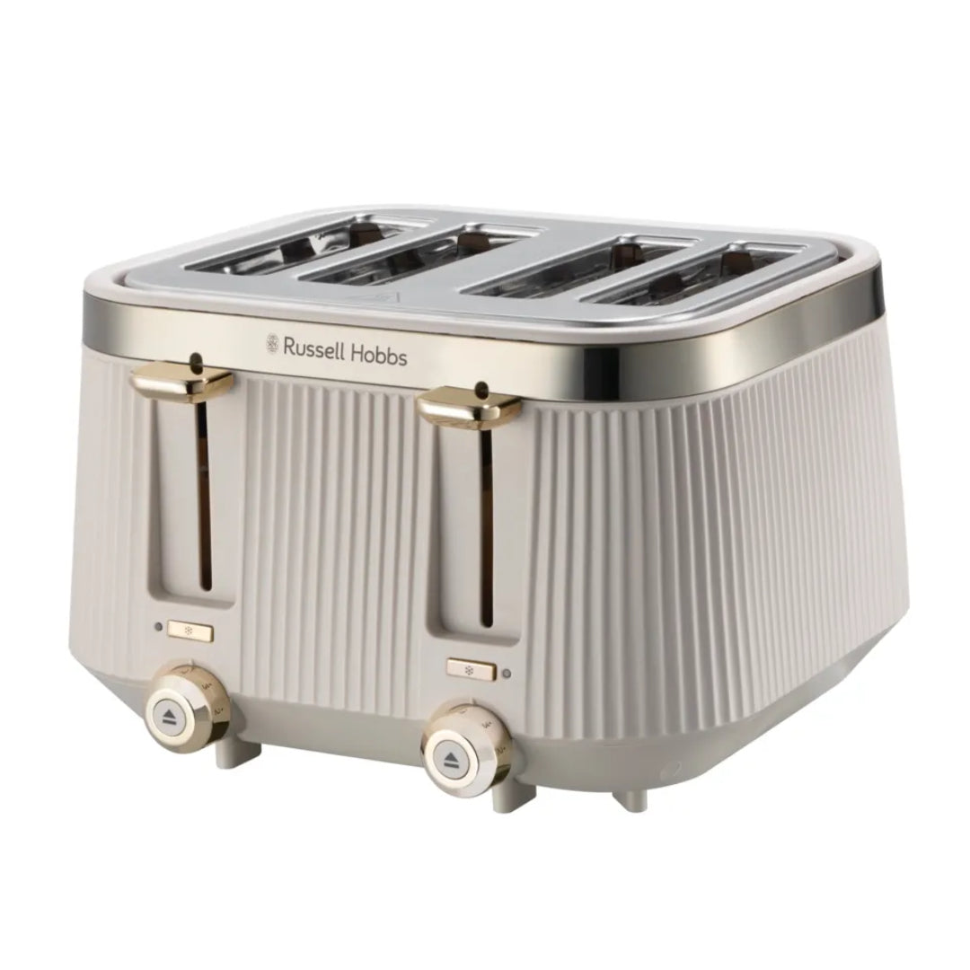 Russell Hobbs Bronte 4 Slice Toaster - Stone | 26771 – Heavins