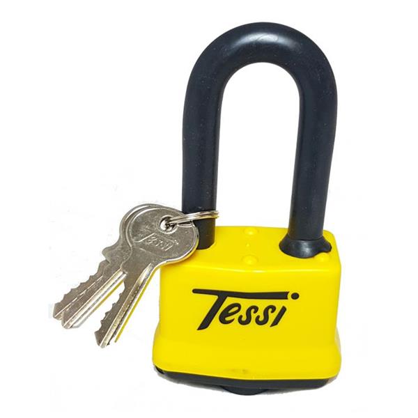 Tessi Weather-Protected 50mm Laminated Steel Padlock | TELM50COV – Heavins