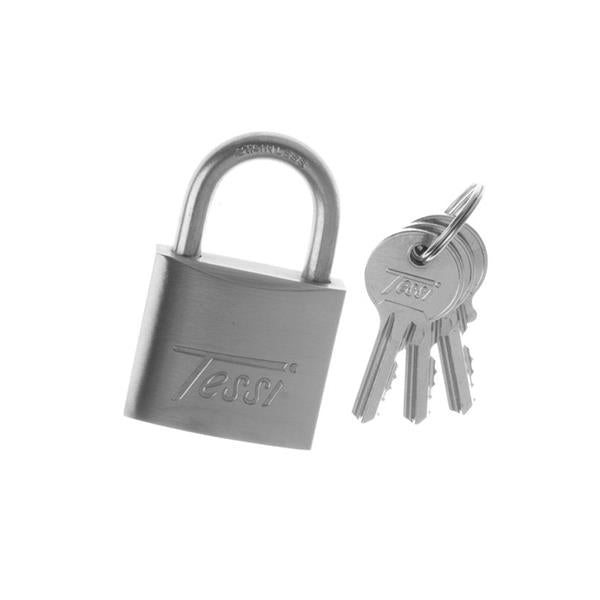 Tessi 50mm Stainless Steel Padlock | TELSS50 – Heavins