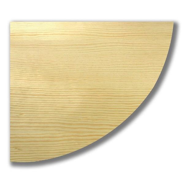Tema Corner Shelf 400mm x 400mm - Pine | TSC400P – Heavins