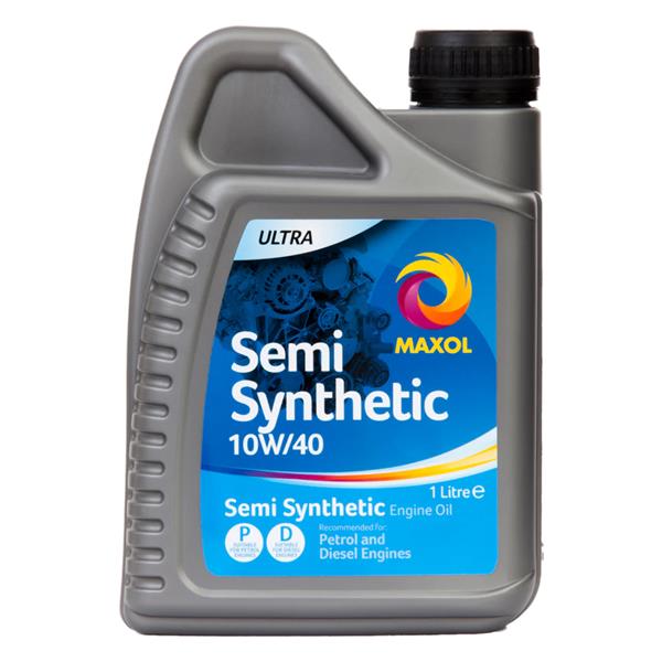 Maxol Semi Synthetic Engine Oil 10W/40 ( 10w40 ) - 1 Litre – Heavins