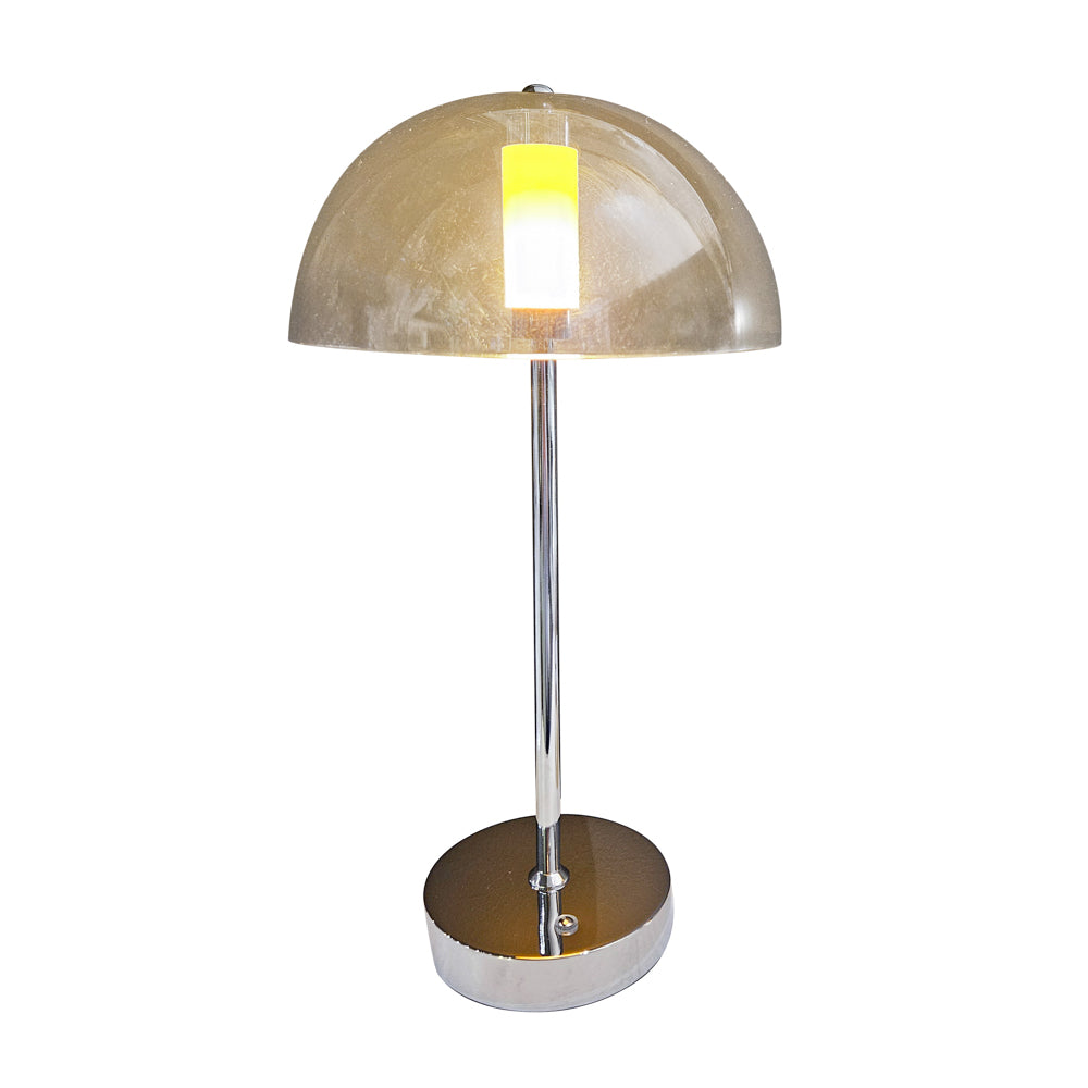 Tara Lane Jada USB Rechargeable Table Lamp - Silver | TL6682 – Heavins