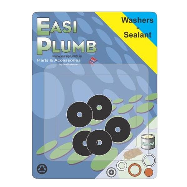 Easi Plumb Tap Washers 3/4" Pack of 5 | EP34FTW – Heavins