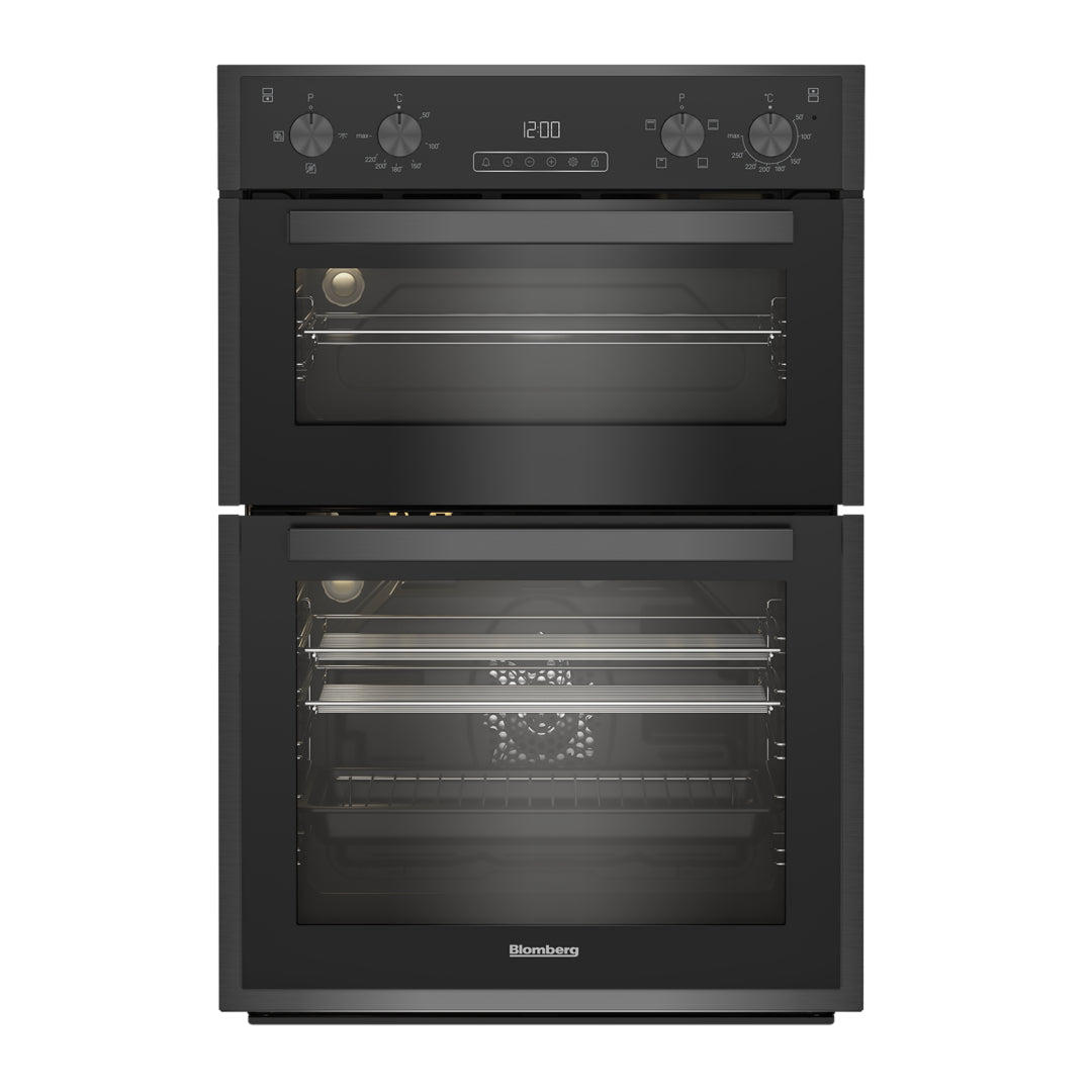 Blomberg Built In Electric Double Oven - Graphite | RODN9202DX – Heavins