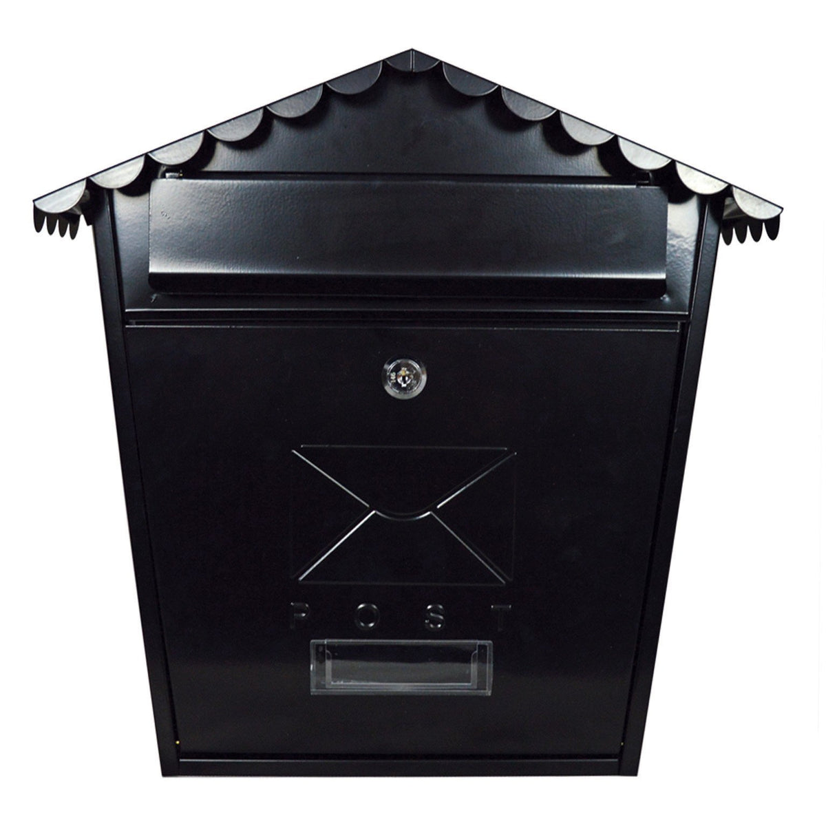Postplus Classic Post Box Letterbox - Black | TSH001Z – Heavins
