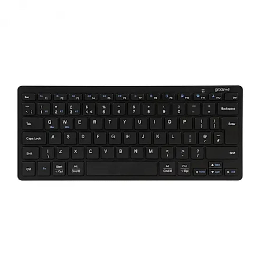 Groove Multli-Device Wireless Bluetooth Compact UK Keyboard – Heavins